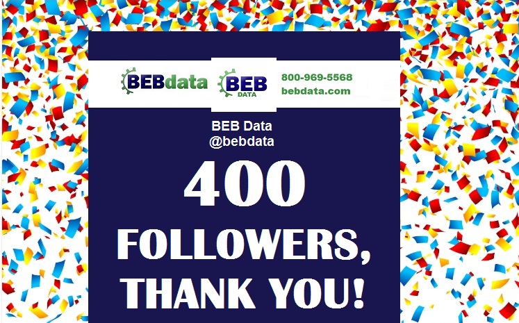 400 Followers Bebdata Bebdata